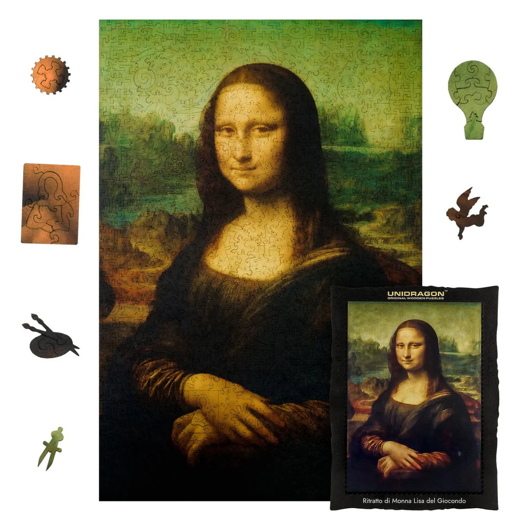 Mona Lisa Wood model kit ️ WoodTrick